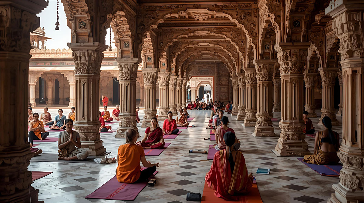 Mysore Palace Yoga Tradition: Roots of Modern Asana Practice - Sayujya Yoga