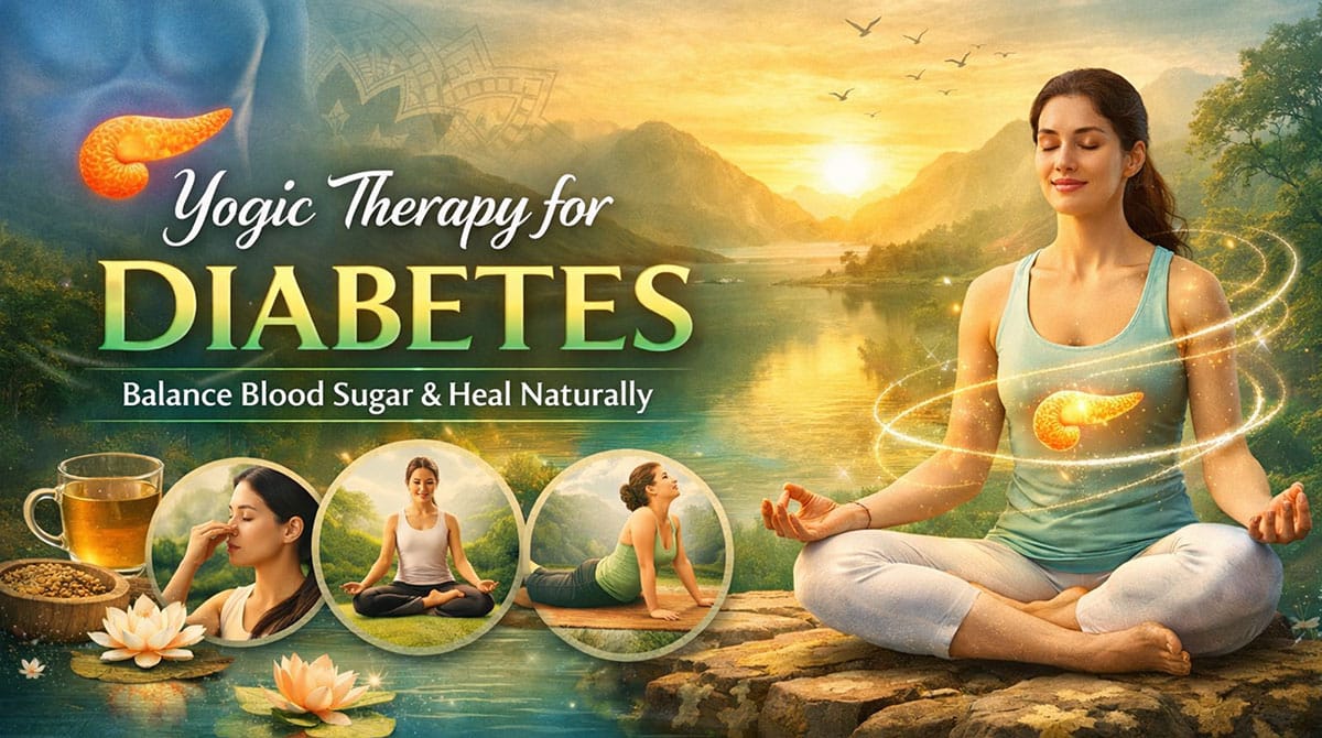 Yogic Therapy for Diabetes - Sayujya Yoga