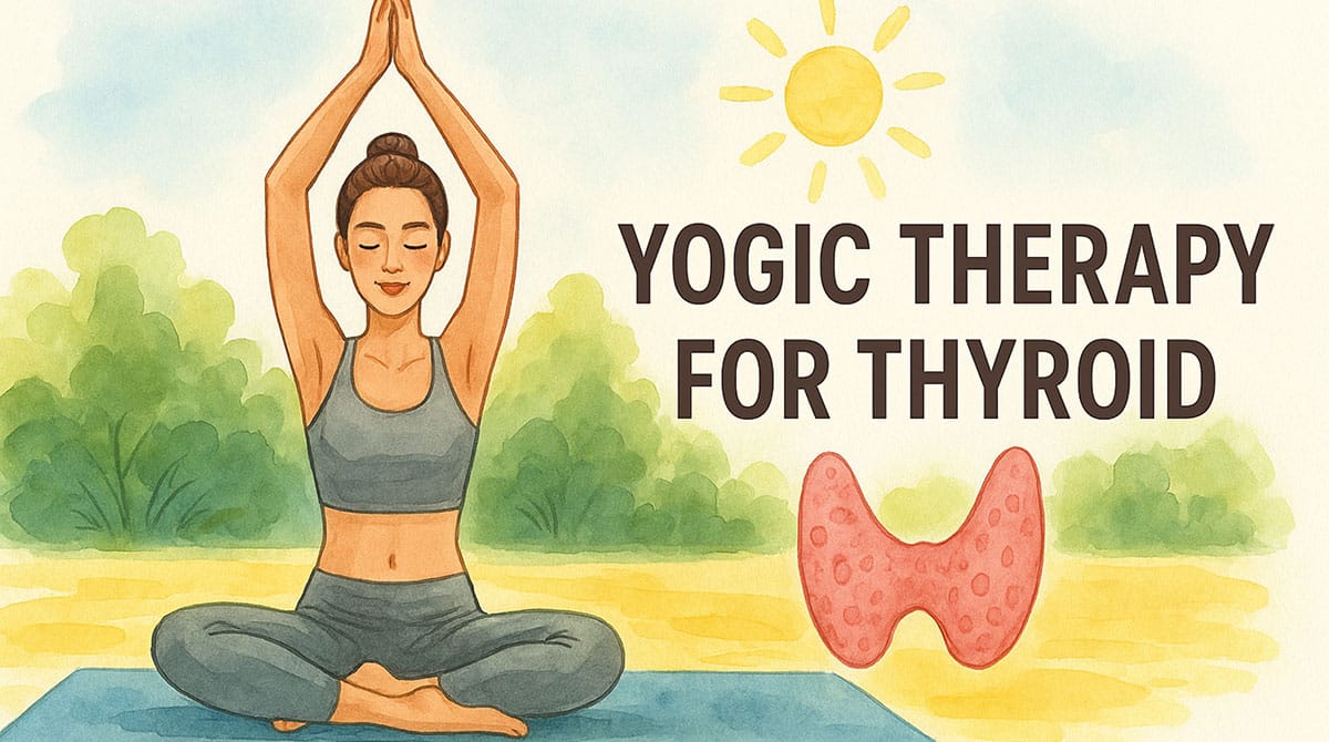 Yogic Therapy for Thyroid - Sayujya Yoga